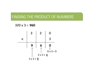 Math primary 3 product of numbers | PDF