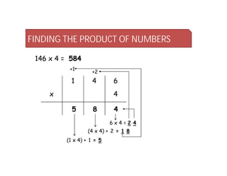 Math primary 3 product of numbers | PDF