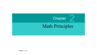 Math principle | PPT