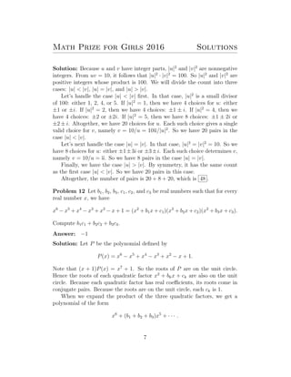 Mathprize2016solutions | PDF