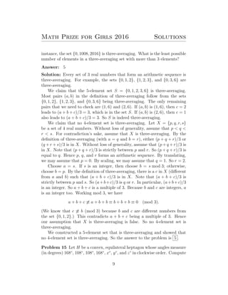 Mathprize2016solutions | PDF