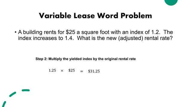 Real Estate Math problems | PPT | Free Download