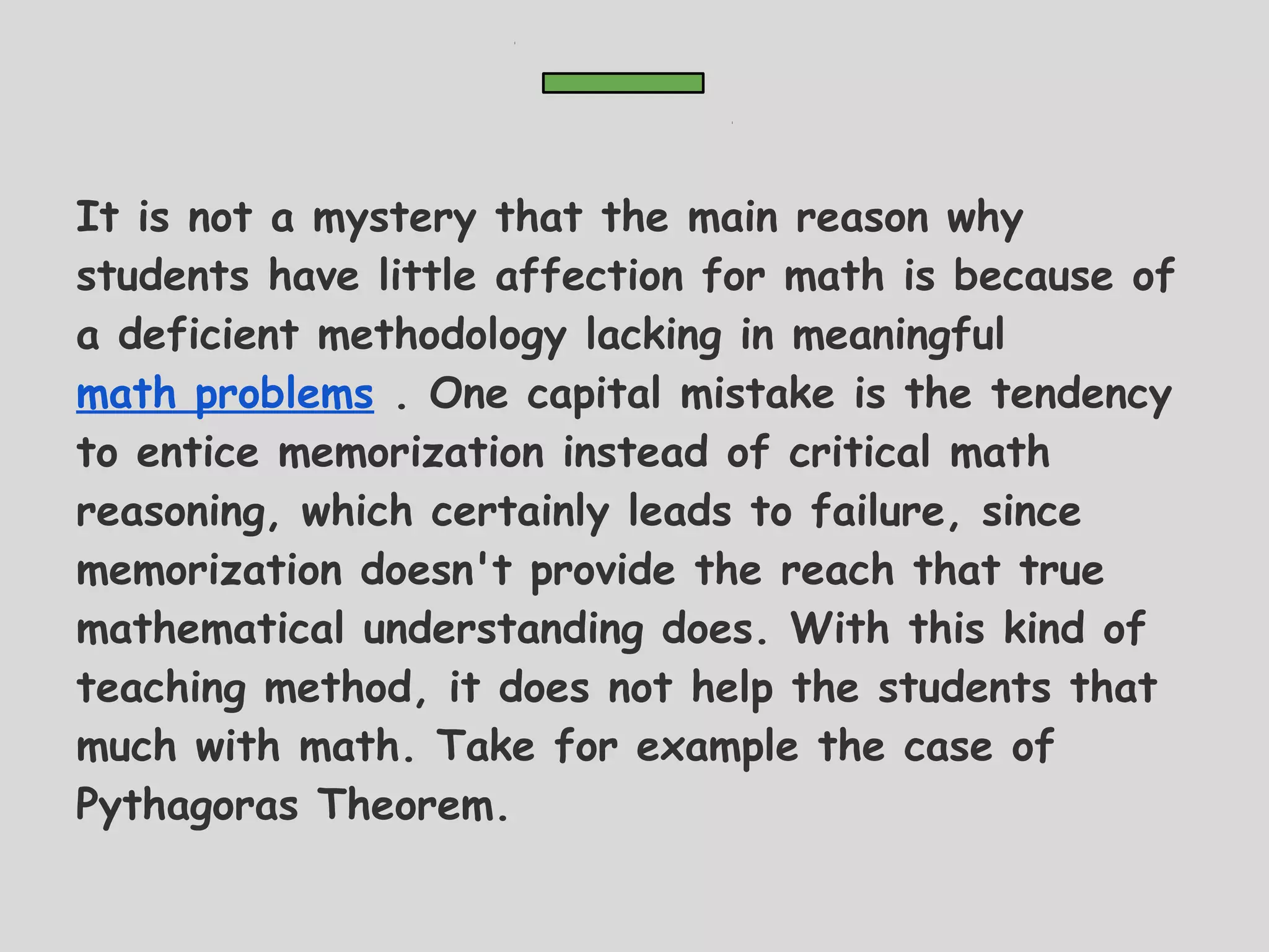 Math problems | PPT