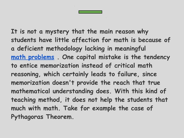Math problems | PPT