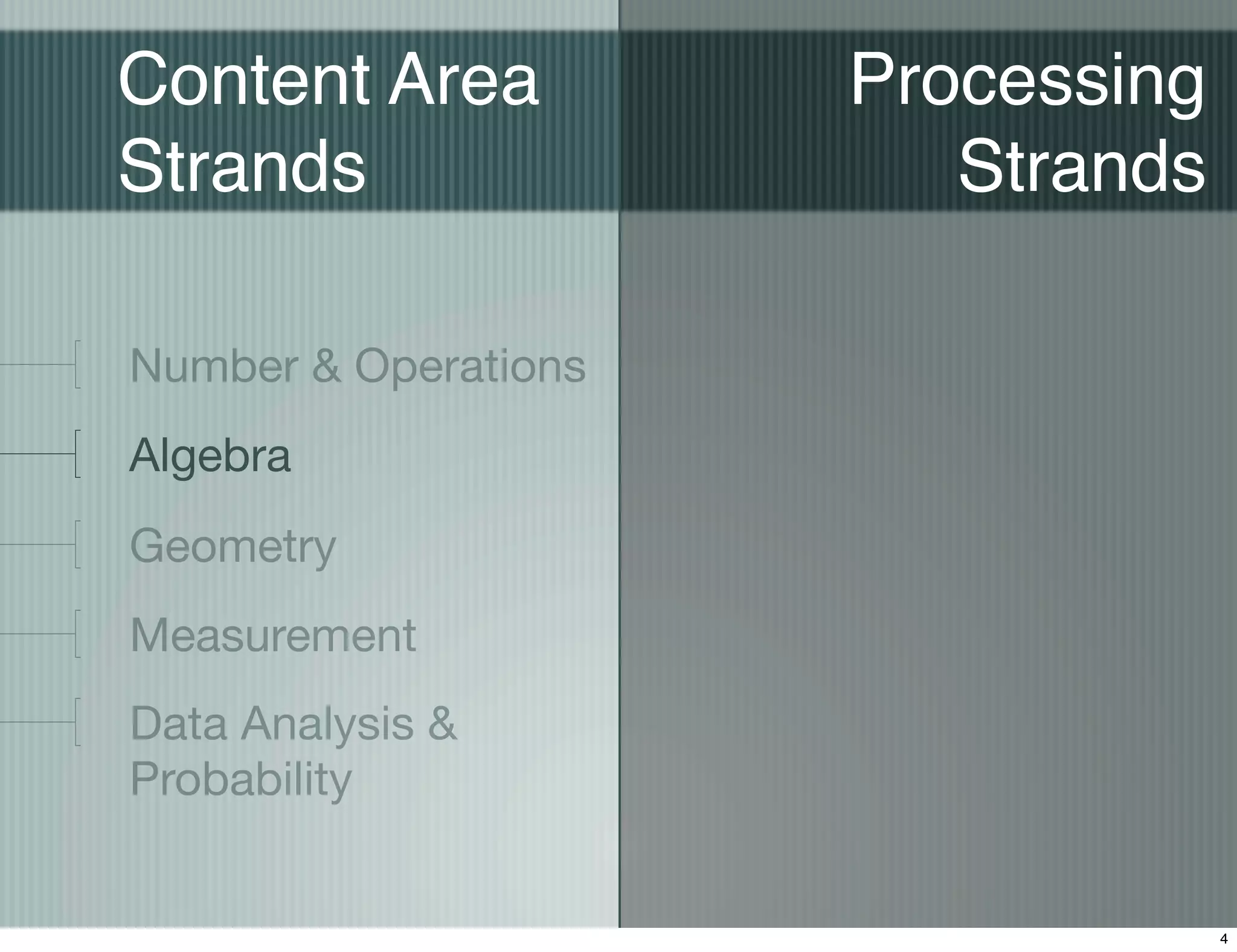 Math processing strands | PDF | Homework and Study | Education