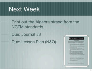 Math processing strands | PDF | Homework and Study | Education