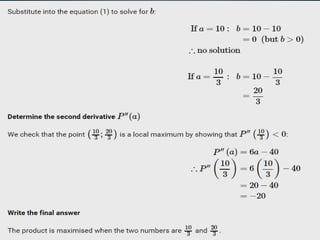 AS level Application of differential calculus in different fields | PPTX