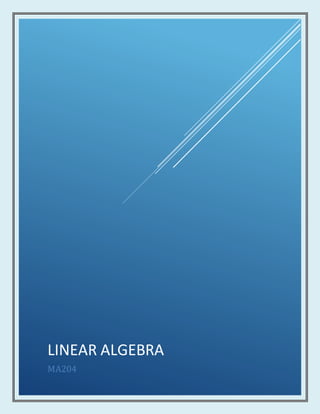 Linear Algebra in PCA | PDF