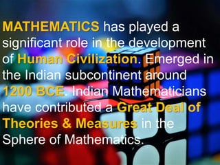 Math project | PPT