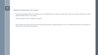 MATH Project history of pi.pptxuhfoufhdoufhfuh | PPTX