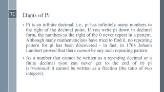 MATH Project history of pi.pptxuhfoufhdoufhfuh | PPTX