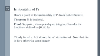 MATH Project history of pi.pptxuhfoufhdoufhfuh | PPTX