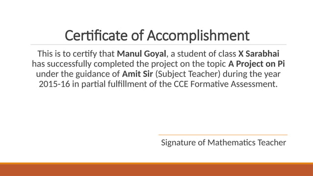 MATH Project history of pi.pptxuhfoufhdoufhfuh | PPTX