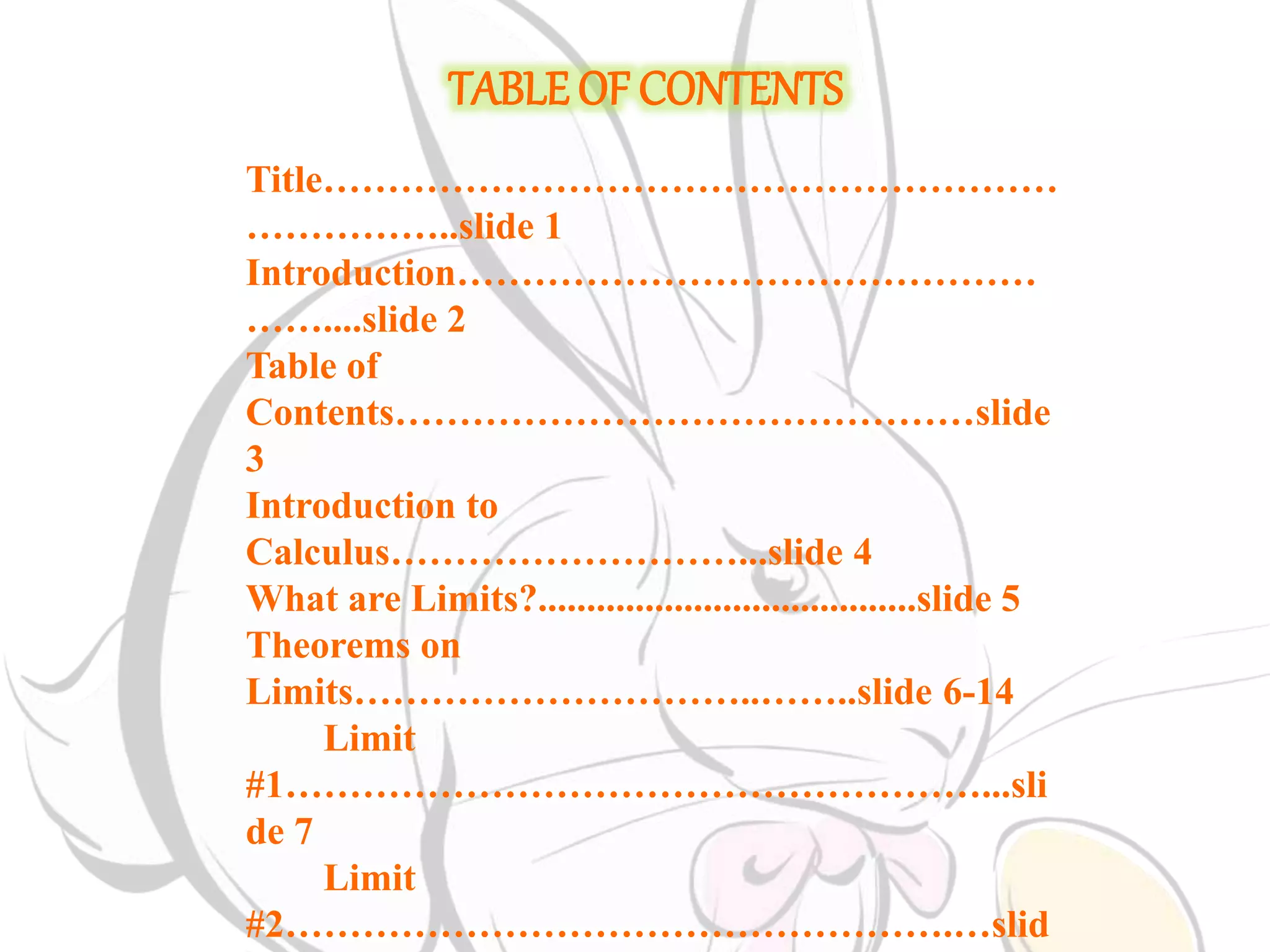 Theorems on limits | PPTX