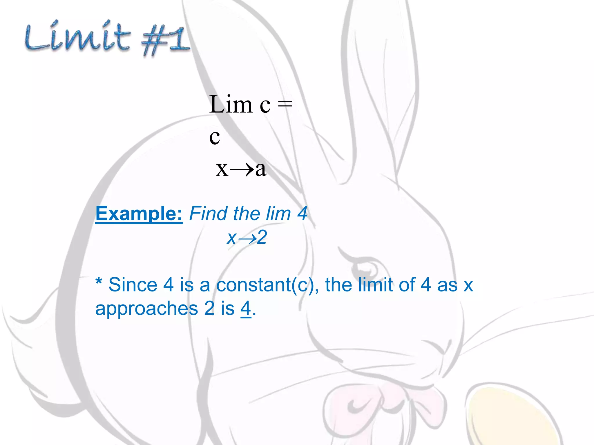 Theorems on limits | PPTX