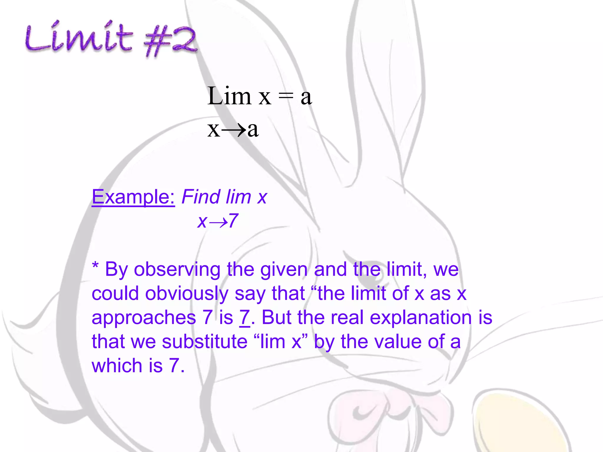 Theorems on limits | PPTX