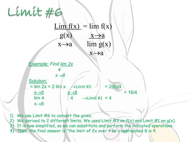 Theorems on limits | PPTX