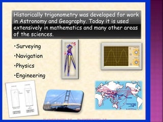 Math project some applications of trigonometry | PPTX