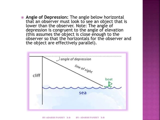 Math project some applications of trigonometry | PPTX | Physics | Science
