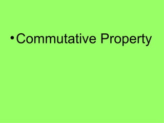 7th Grade Math Properties Flashcards | PPT