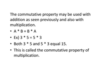 Math Properties Commutative Associative and Distributive.pptx