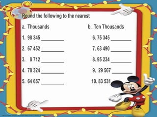 Math Q1 Lesson 5 Rounding Numbers to the Nearest Thousands and Ten ...