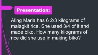 Math q1 w2 multiplying fractions | PPT