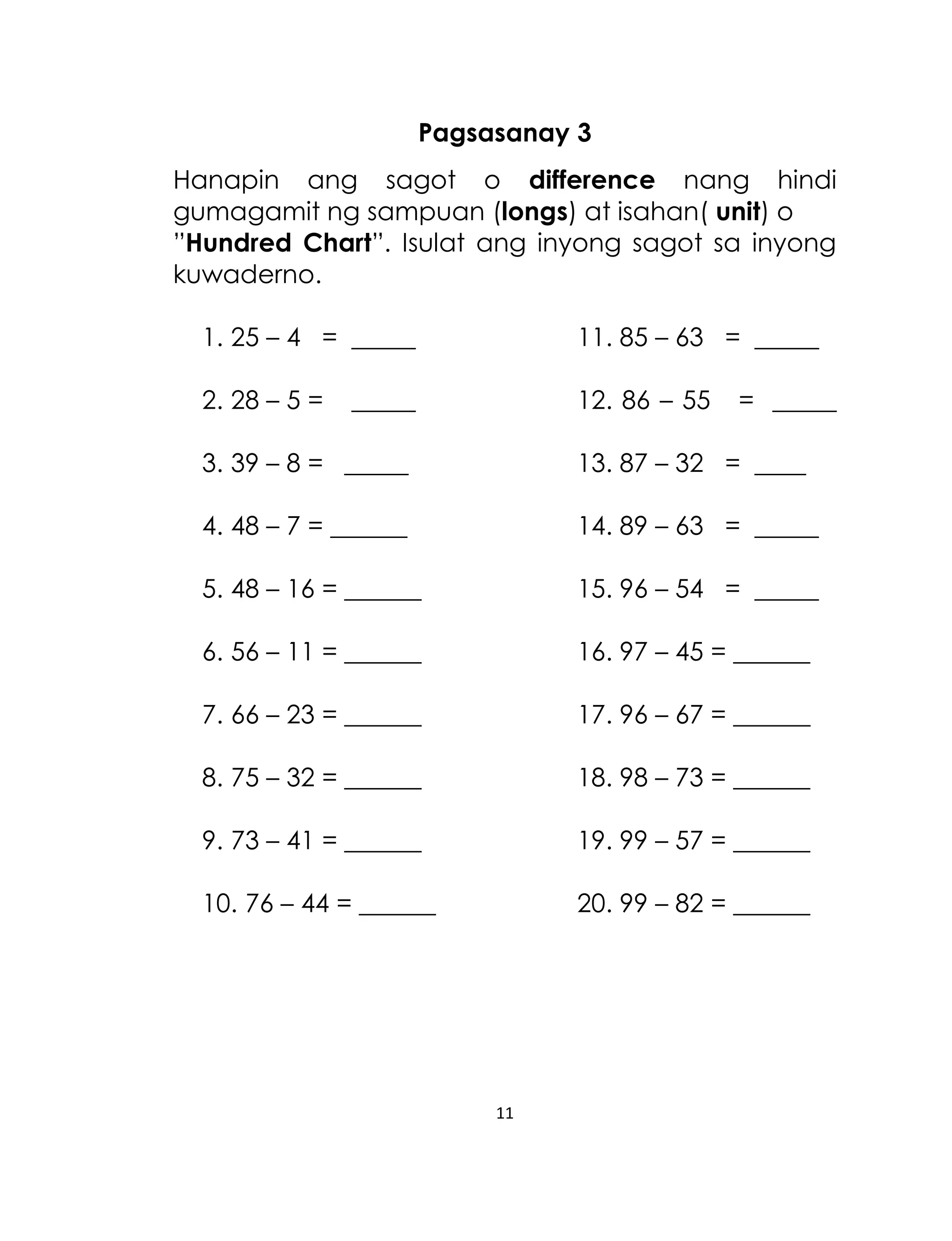 K TO 12 GRADE 1 LEARNING MATERIAL IN MATHEMATICS (Q3-Q4) | PDF