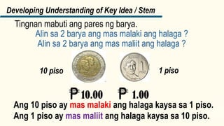 PAghahambing ng halaga ng pera ng Pilipinas | PPTX