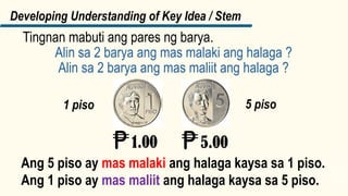 PAghahambing ng halaga ng pera ng Pilipinas | PPTX