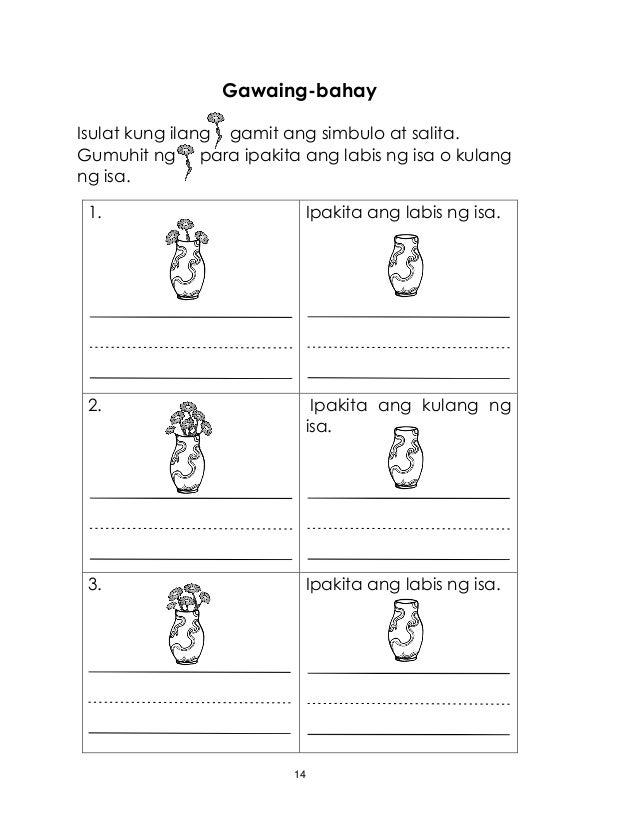 Mganumerosamgasalita1hanggang100worksheet