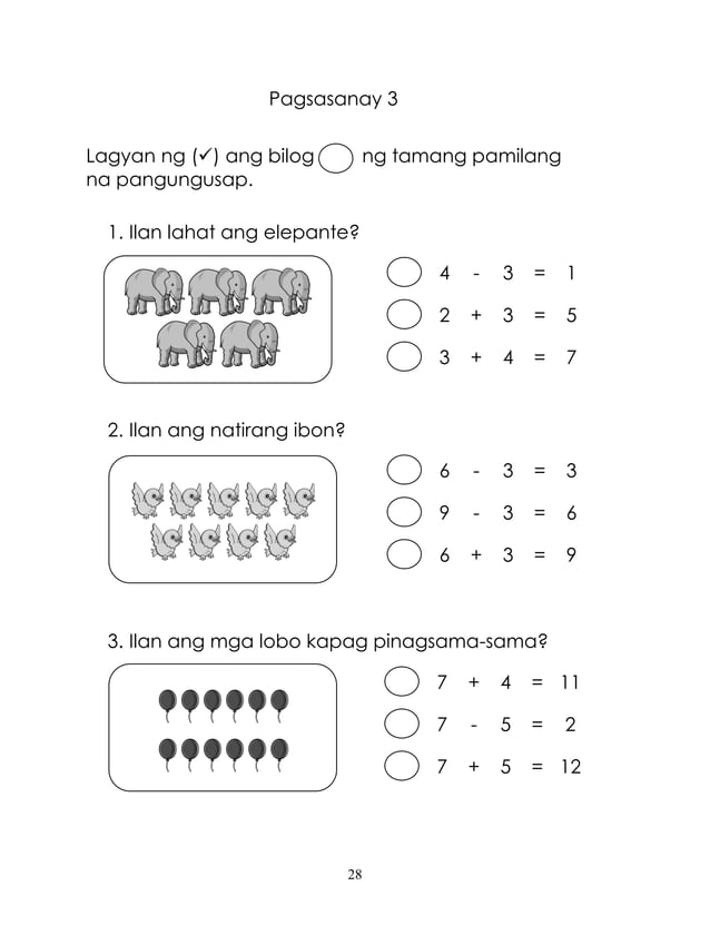 K TO 12 GRADE 1 LEARNING MATERIAL IN MATHEMATICS (Quarter 2) | PDF