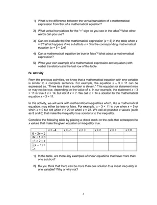 grade 7 Math quarter 3 | PDF