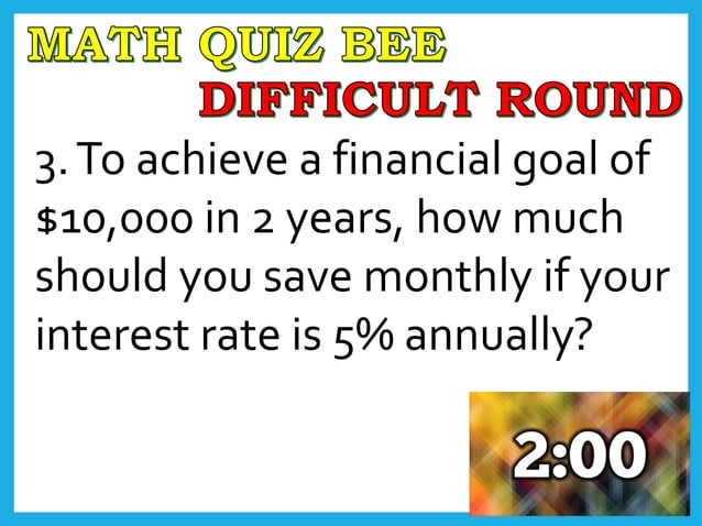 School-based Mathematics Quiz Bee for Grade 7 | PPT