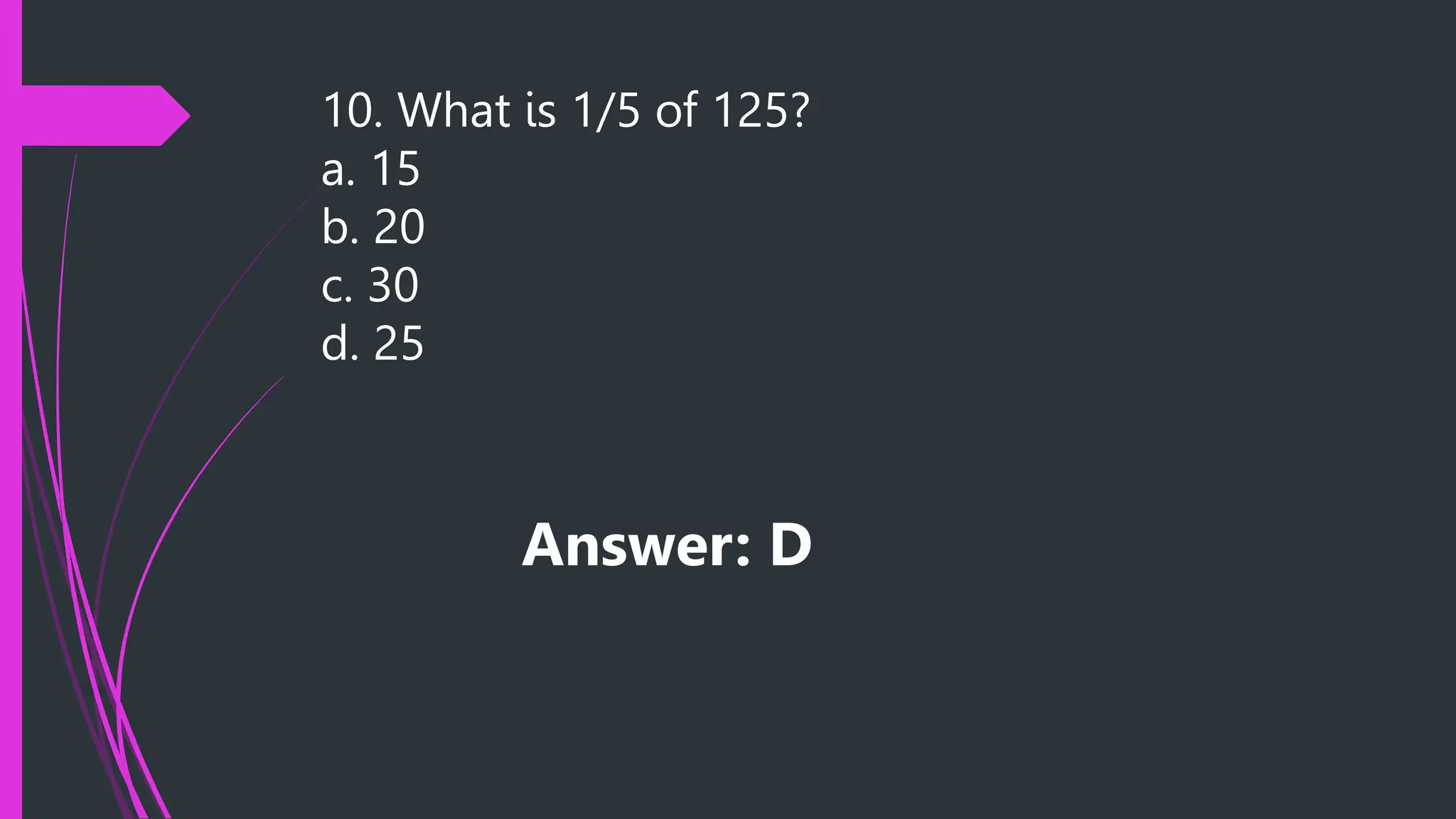 Math quiz bowl questions.pptx