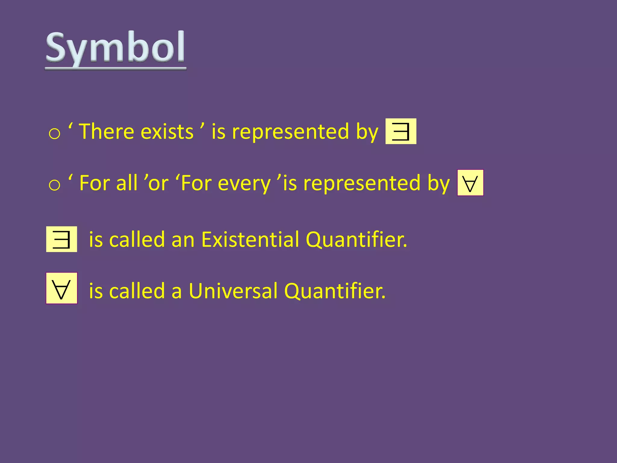 Quantifier And their Negation | PPTX | Programming Languages | Computing