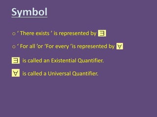 Quantifier And their Negation | PPTX
