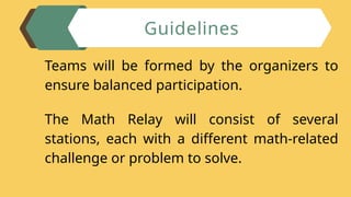 Math Relay (High Schools Editions HS).pptx