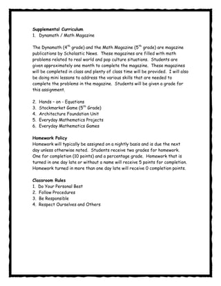 Math replacement program information.11.12