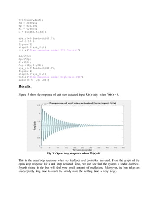 suspension system project report | PDF