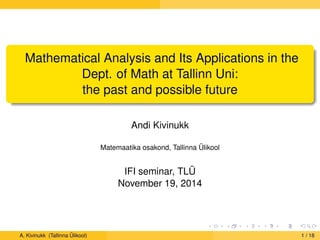 Math research 2014 | PDF