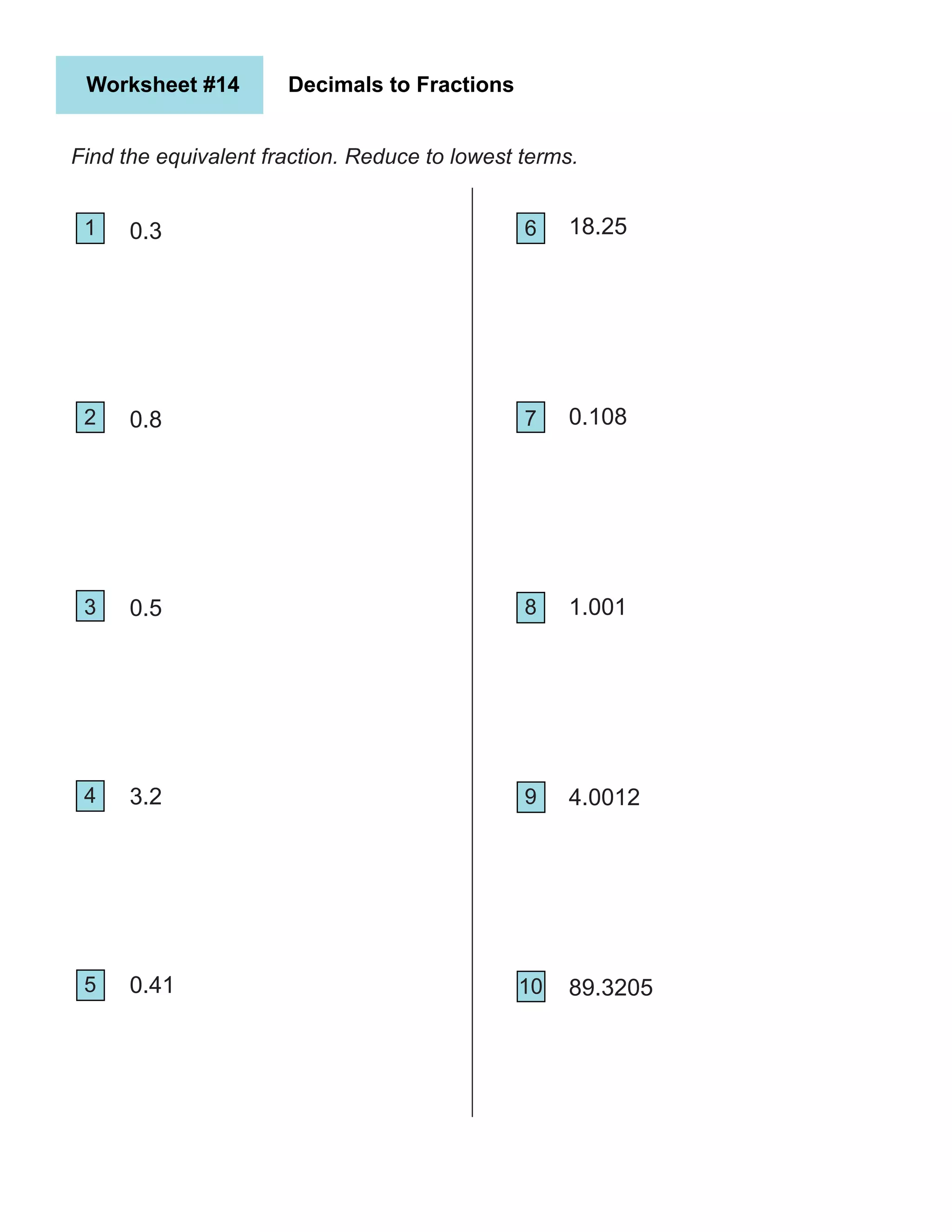 Whole Numbers, Fractions, Decimals, Ratios & Percents, Statistics, Real ...