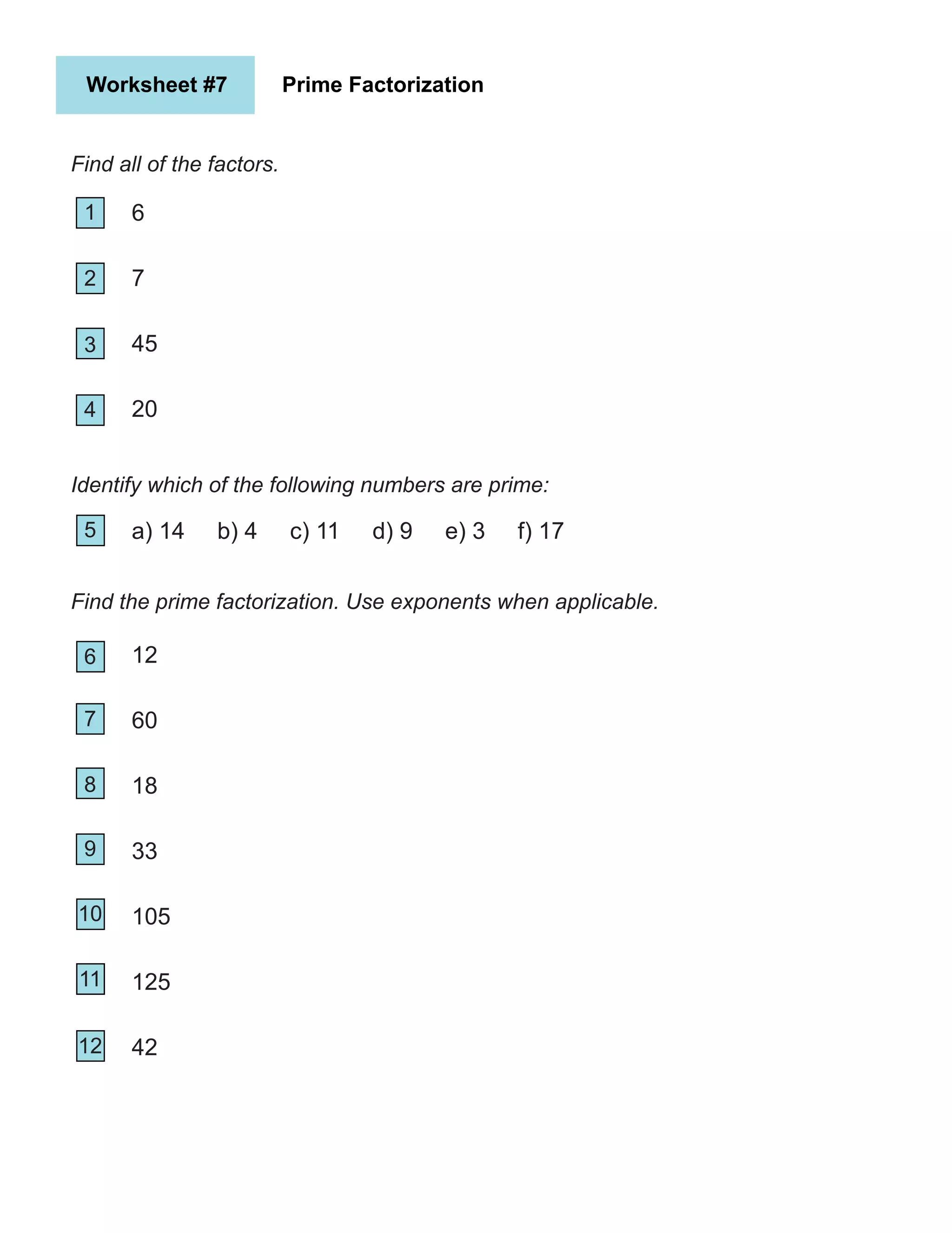 Whole Numbers, Fractions, Decimals, Ratios & Percents, Statistics, Real ...