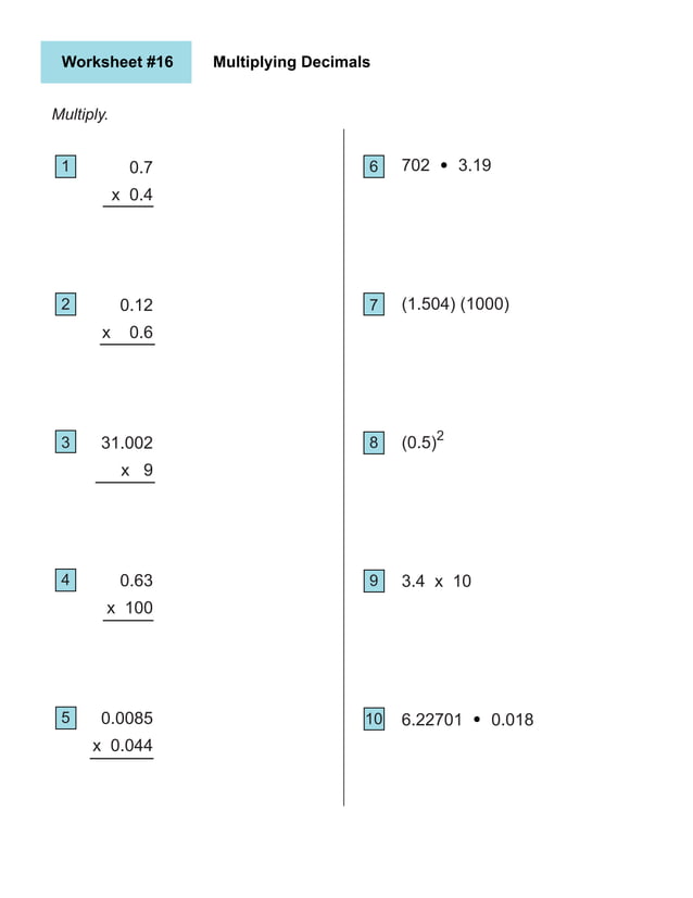 Whole Numbers, Fractions, Decimals, Ratios & Percents, Statistics, Real ...