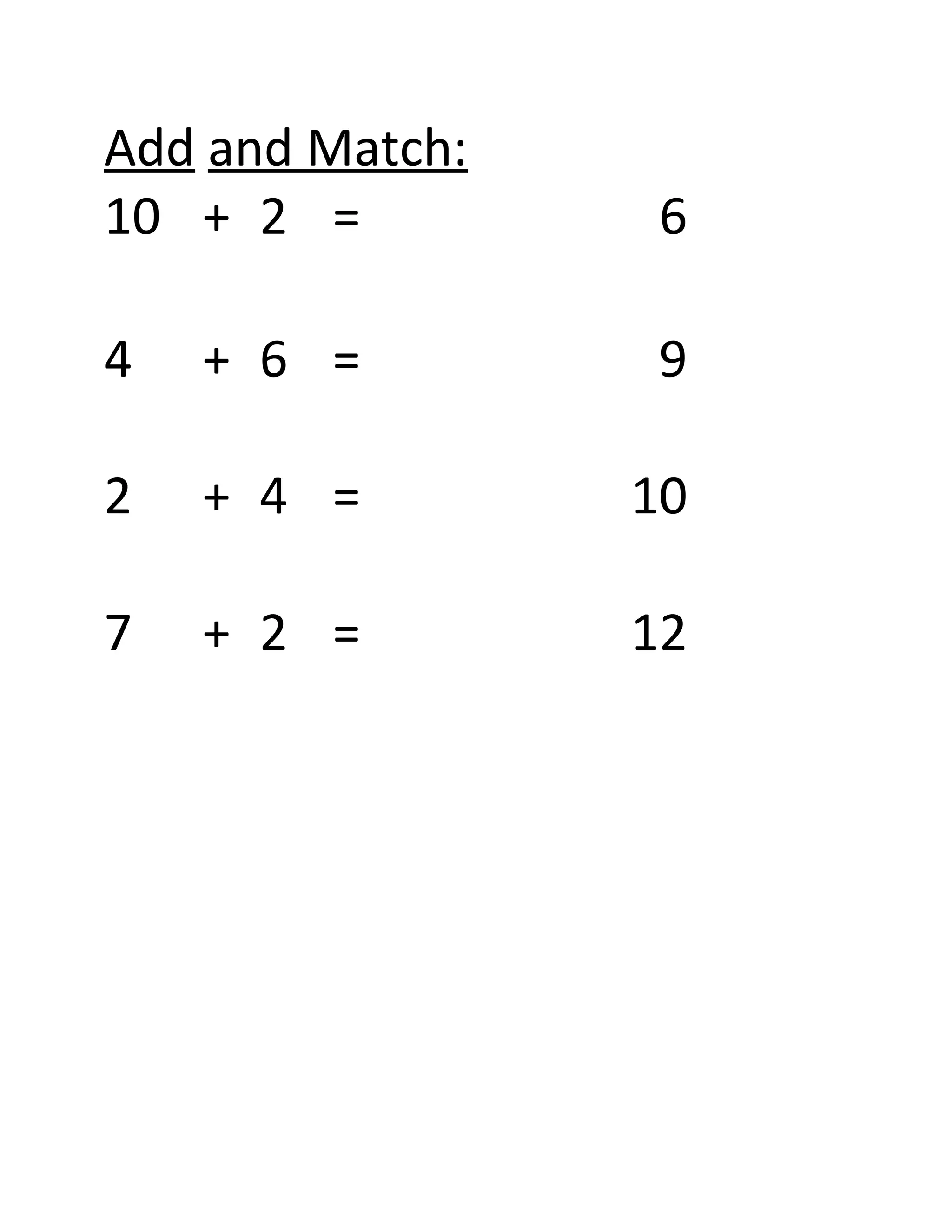 Math revision for kg 2 first term | DOC