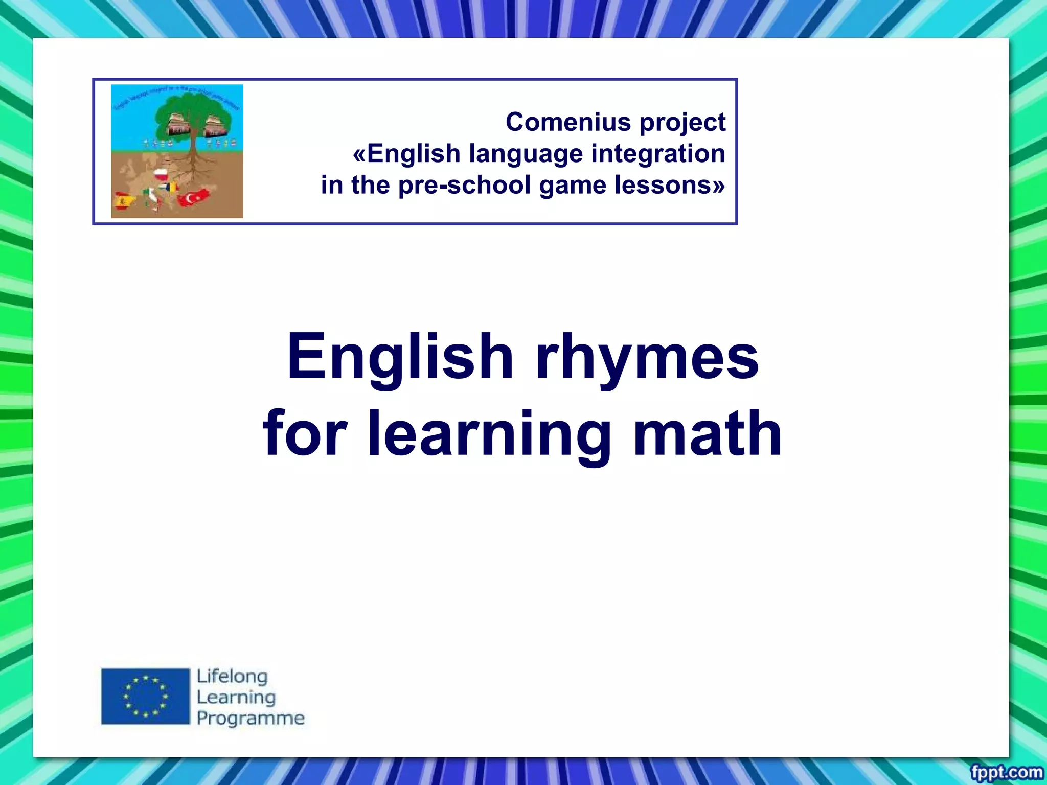 Math rhymes | PPT