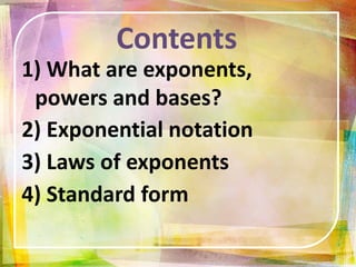 Exponents and Powers | PPTX