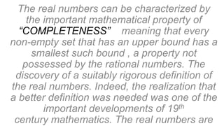 Real Numbers | PPTX