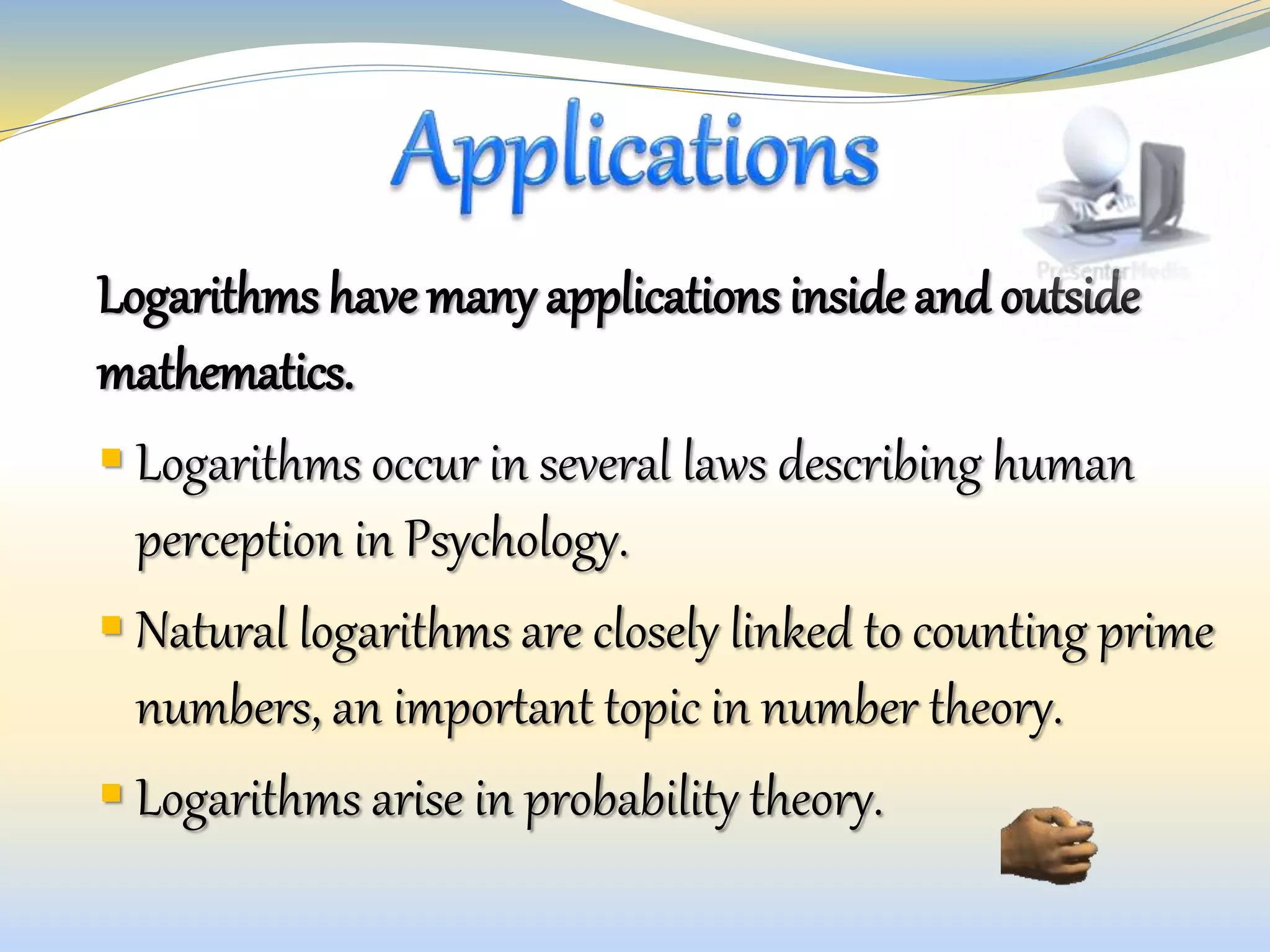 logarithms | PPTX