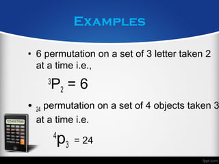Permutation and Combination Maths | PPT